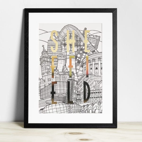 Reyt Good Illustration | Sheffield Art | Music & Cityscape Art