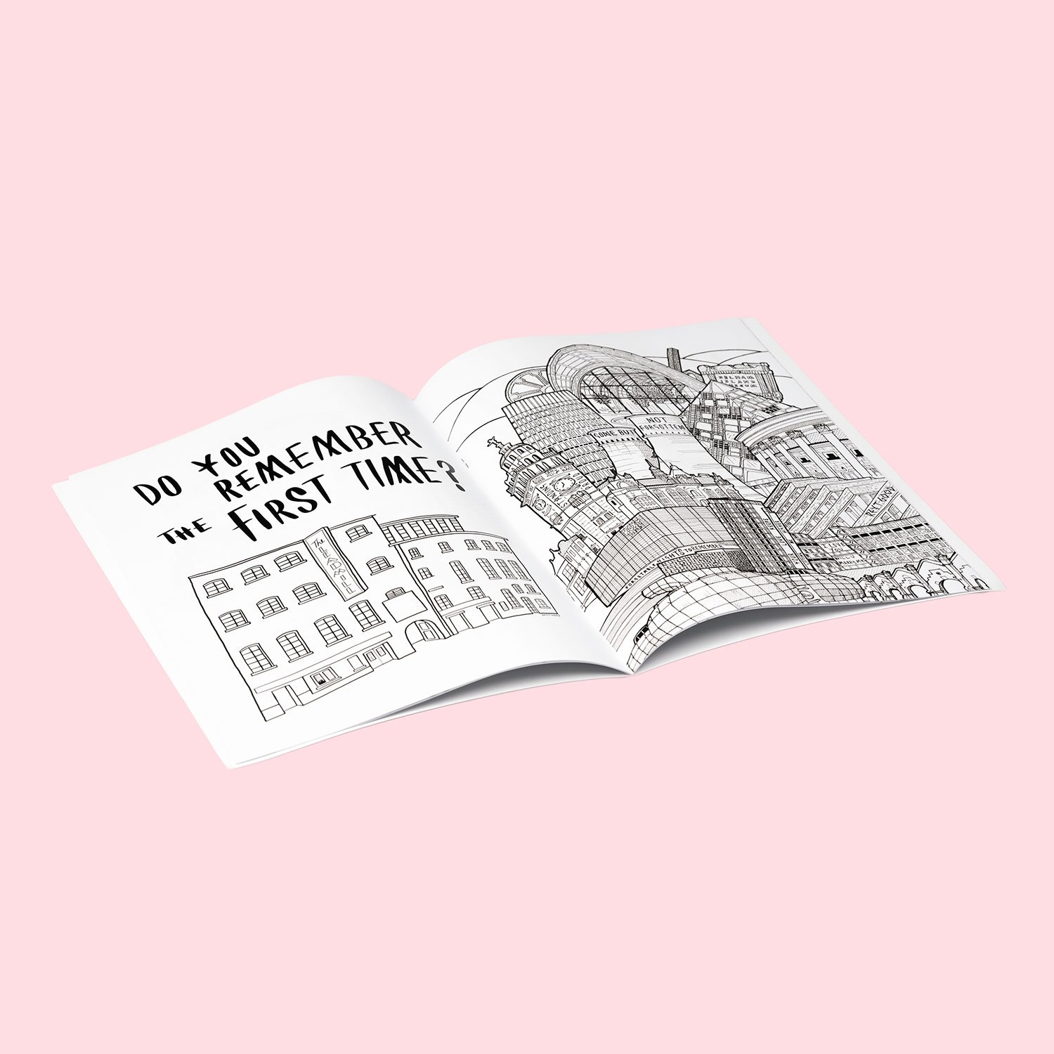 Reyt Good Illustration - Sheffield colouring book (20 page A4)