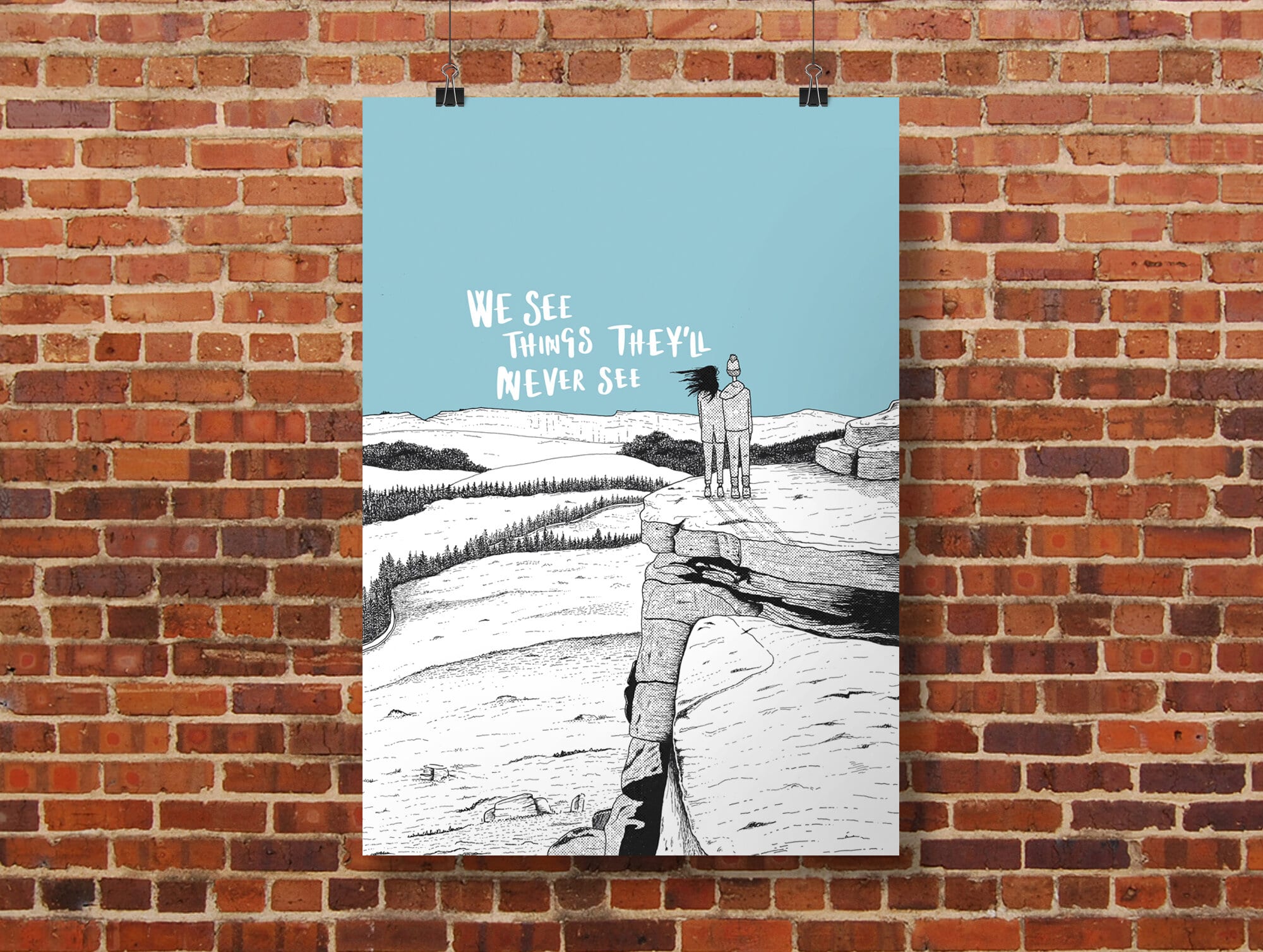 Reyt Good Illustration - We see things A2 limited edition fine art ...