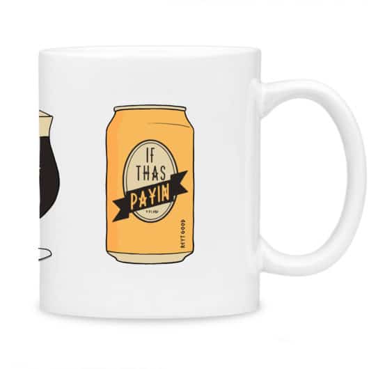 Reyt Good Illustration - Set of Four Coasters - Sheffield Music Edition