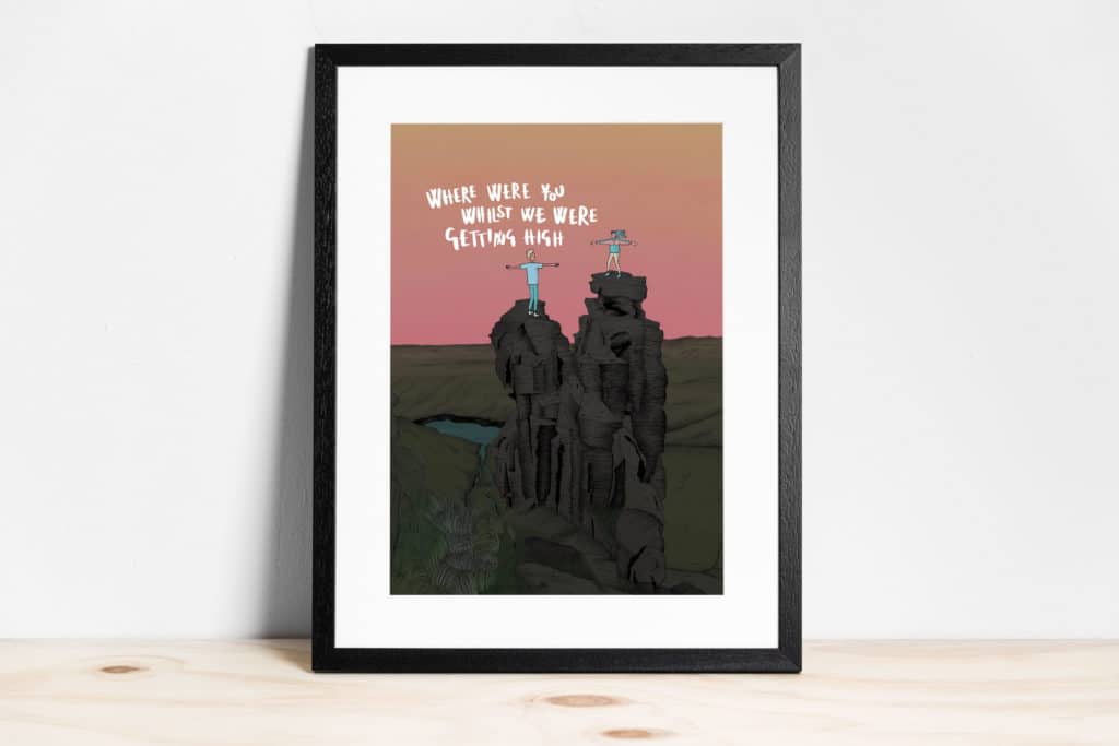 Reyt Good Illustration - Getting High