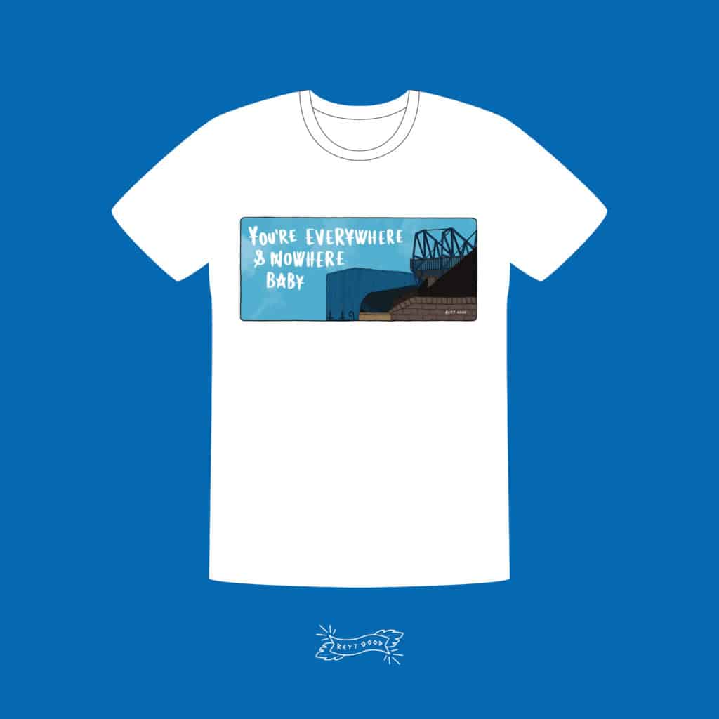 Reyt Good Illustration - Everywhere and nowhere - T Shirt (White)