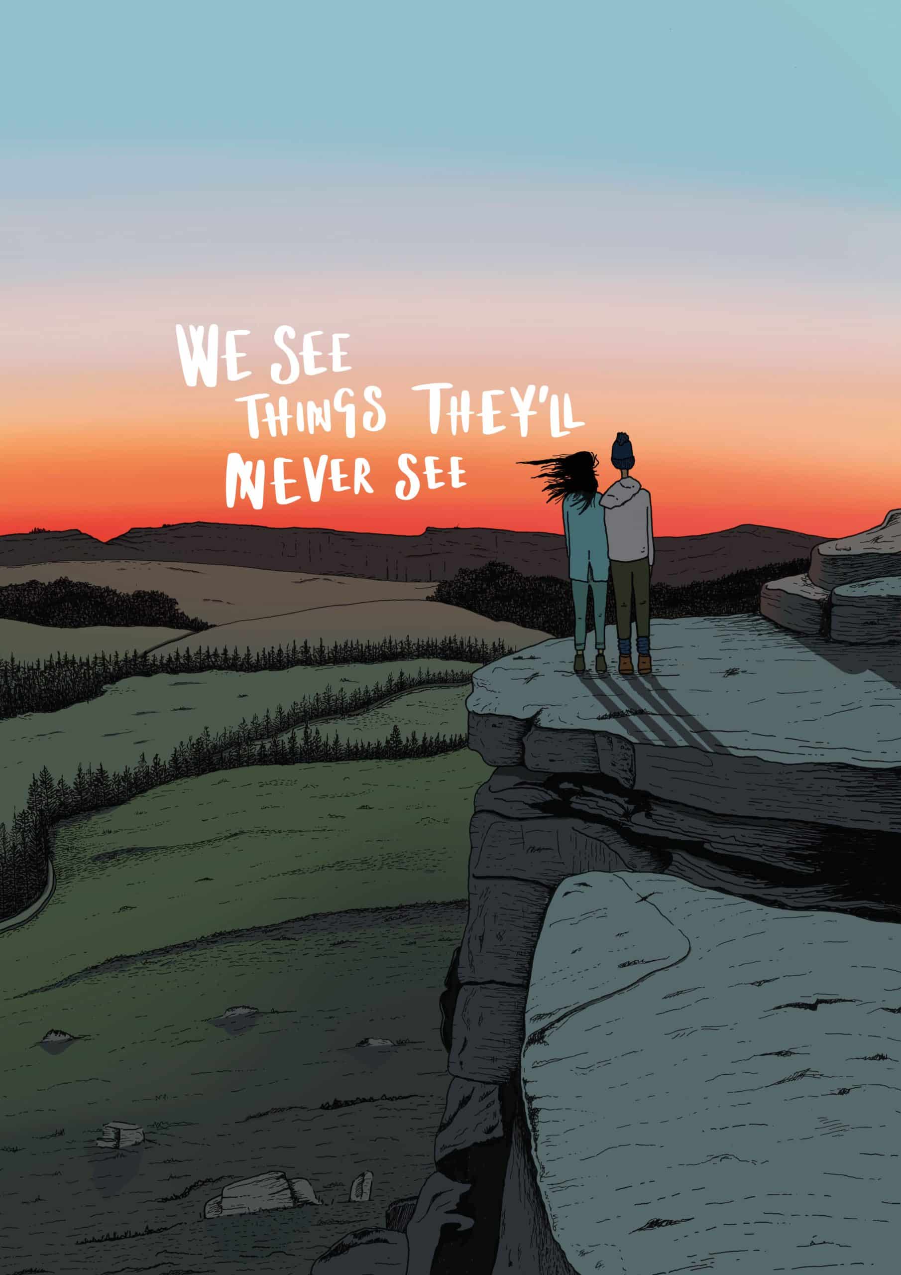 Reyt Good Illustration - We See Things - Sunrise - Art Print