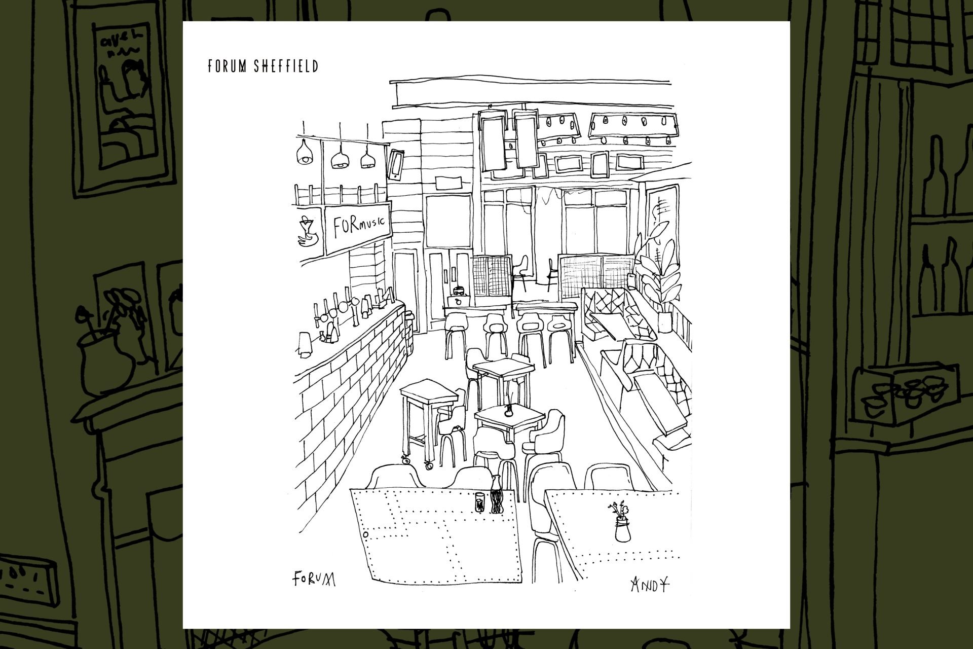 Reyt Good Illustration 2026 Calendar - Sheffield Art Calendar